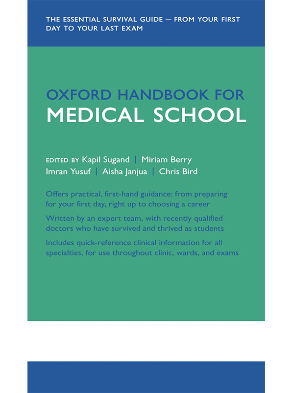 Oxford Handbook for Medical School | Vasiliadis Medical Books