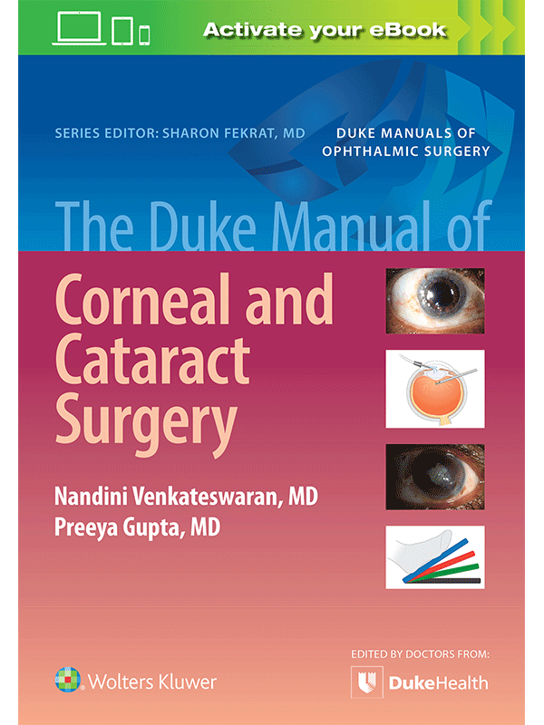 The Duke Manual of Corneal and Cataract Surgery | Vasiliadis Medical Books
