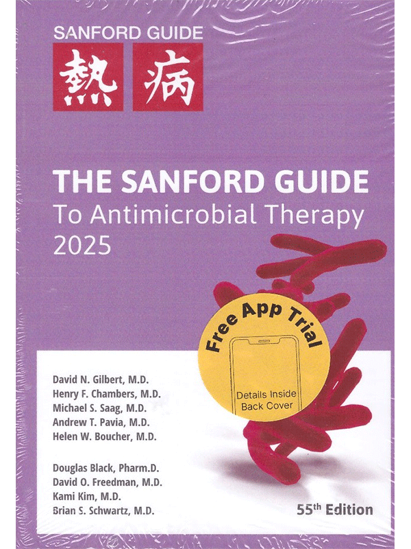 The Sanford Guide to Antimicrobial Therapy 2025 (55th Edition-Pocket ...